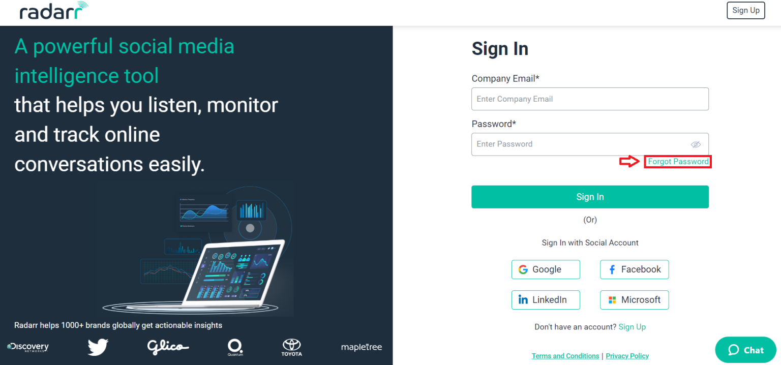 How and Where can I change or Reset my Password? - Radarr by Genesys ...