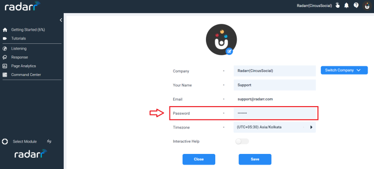 How and Where can I change or Reset my Password? - Radarr by Genesys ...