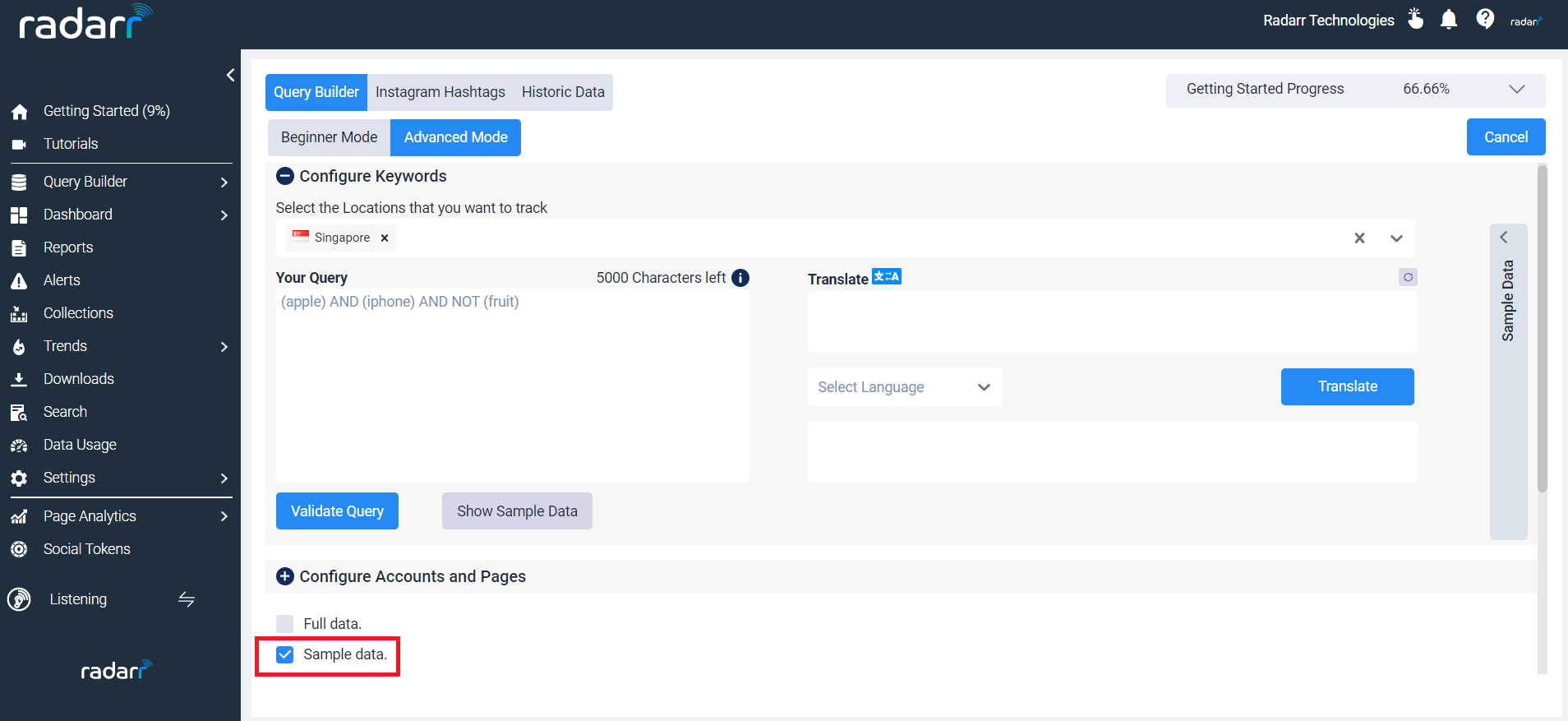 What is the Difference between Full data and Sample data? - Radarr by ...